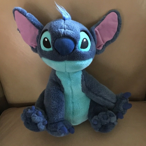 Disney | Other | Disney Store Stitch Blue Stuffed Animal 4 Plush | Poshmark